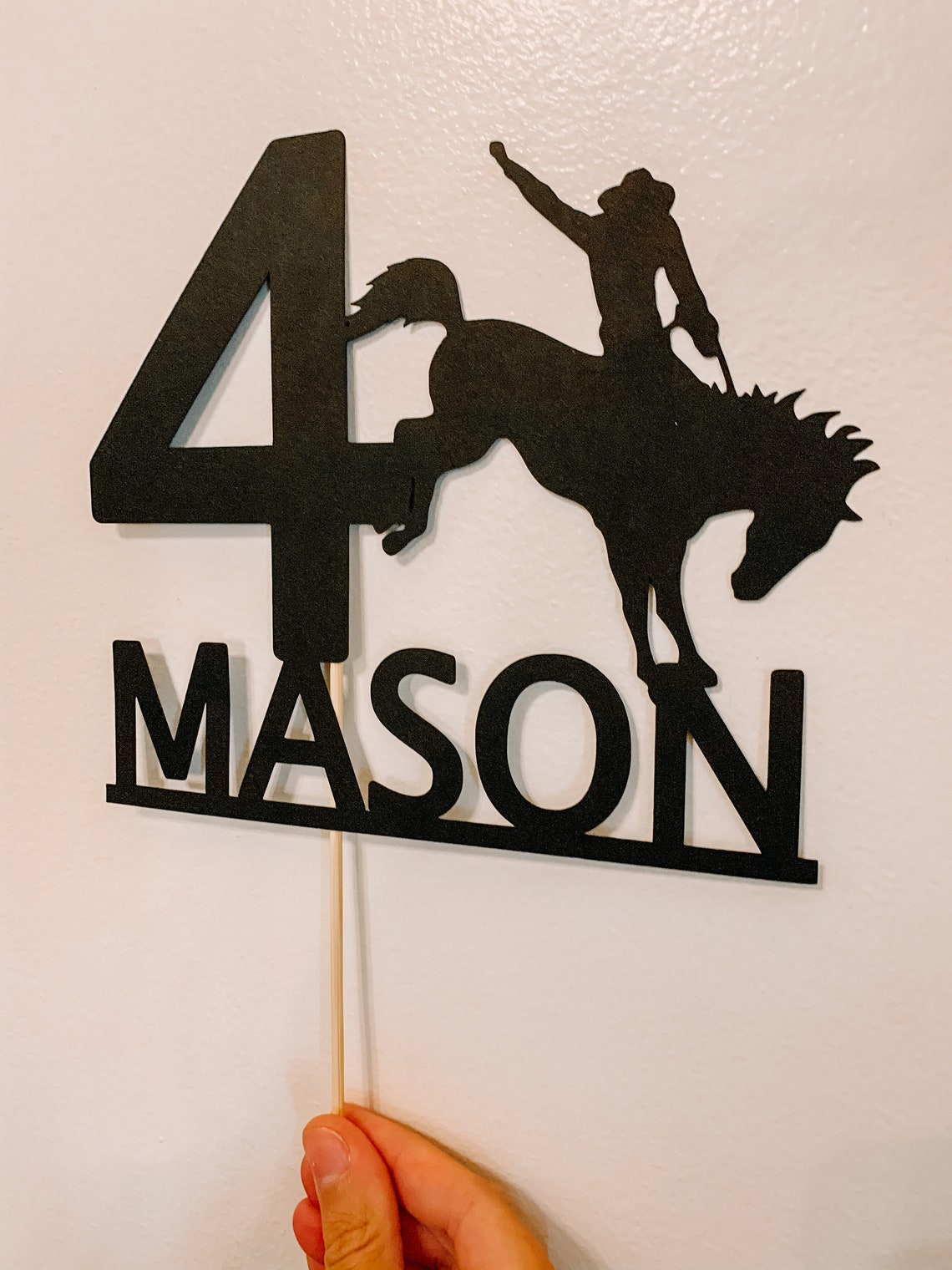 Rodeo Cake Topper Cowboy Cake Topper Cowboy Birthday | Etsy