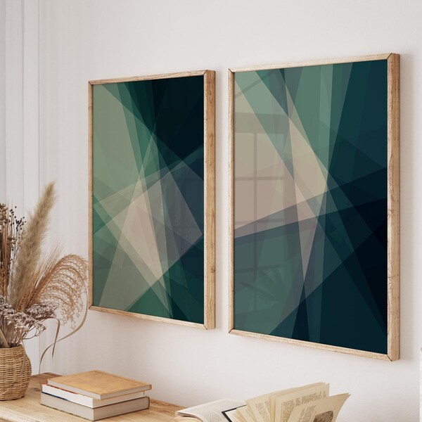 Dark Green Print - Etsy