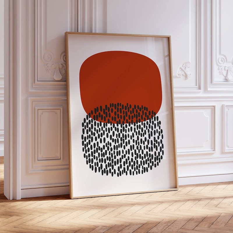 Red Art Print - Etsy