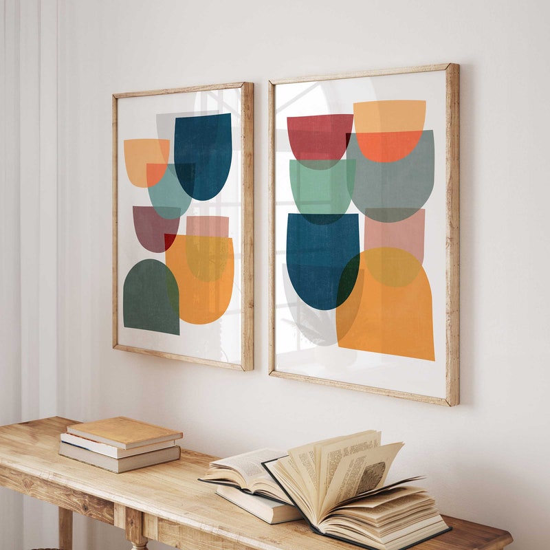 Glamorous Abstract Print - Etsy