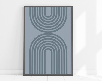 Blue Cute Wall Art - Etsy