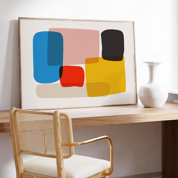 Bold Colorful Art - Etsy