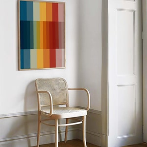 Fun Modern Color Block Digital Art Print - Etsy