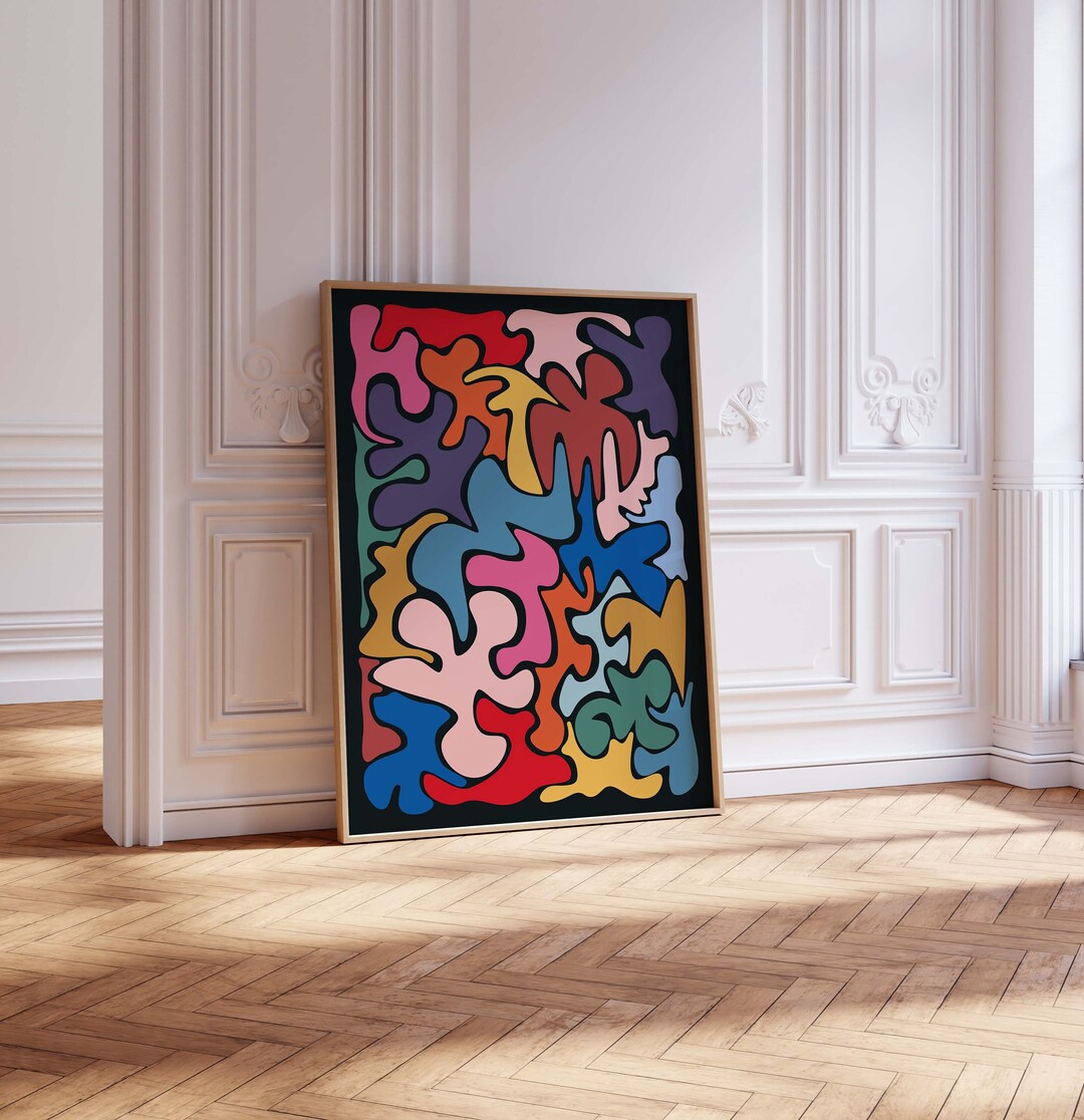 Colorful Fun Digital Art Print - Etsy