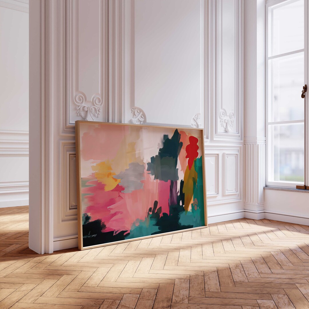 Color Block Painting - Etsy