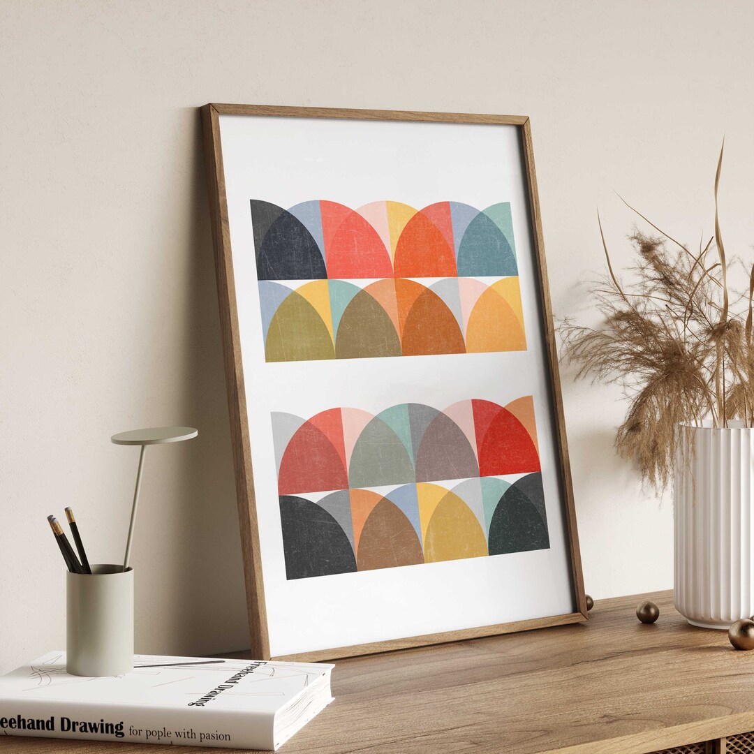 Cool Modern Abstract Digital Art Print - Etsy