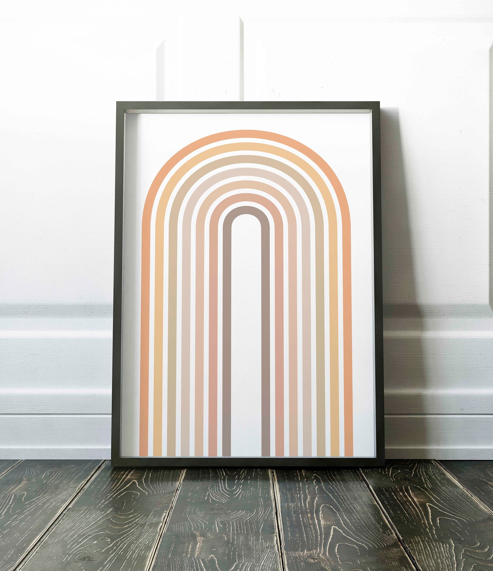 Boho Rainbow Wall Art Rainbow Artwork Kids Room Art Rainbow | Etsy