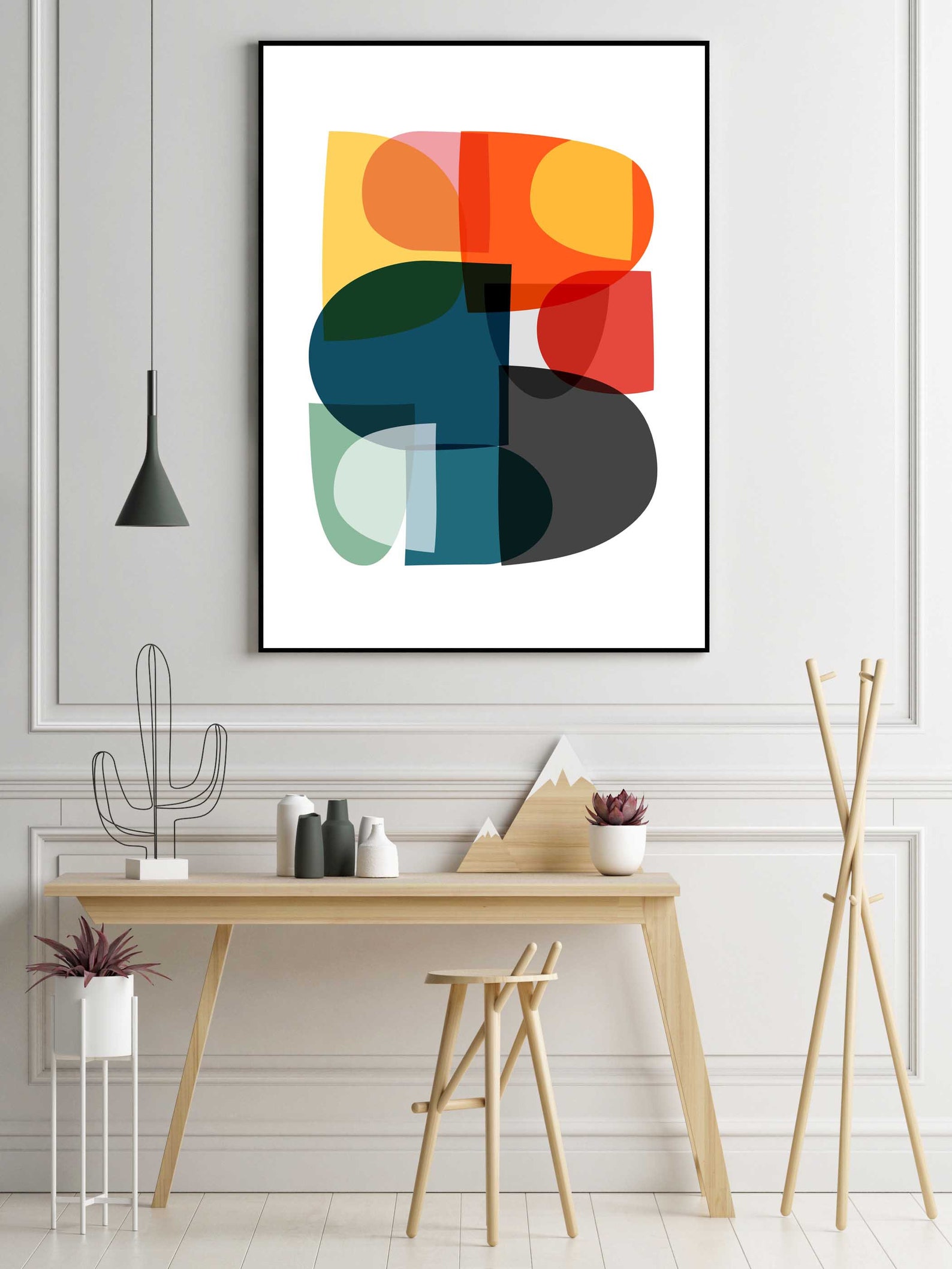 Fun Set of 3 Prints Modern Colorful Art Print Abstract Nursery - Etsy