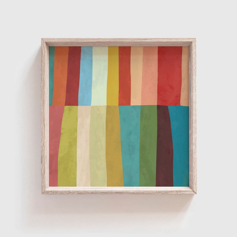 Stripe Painting - Etsy