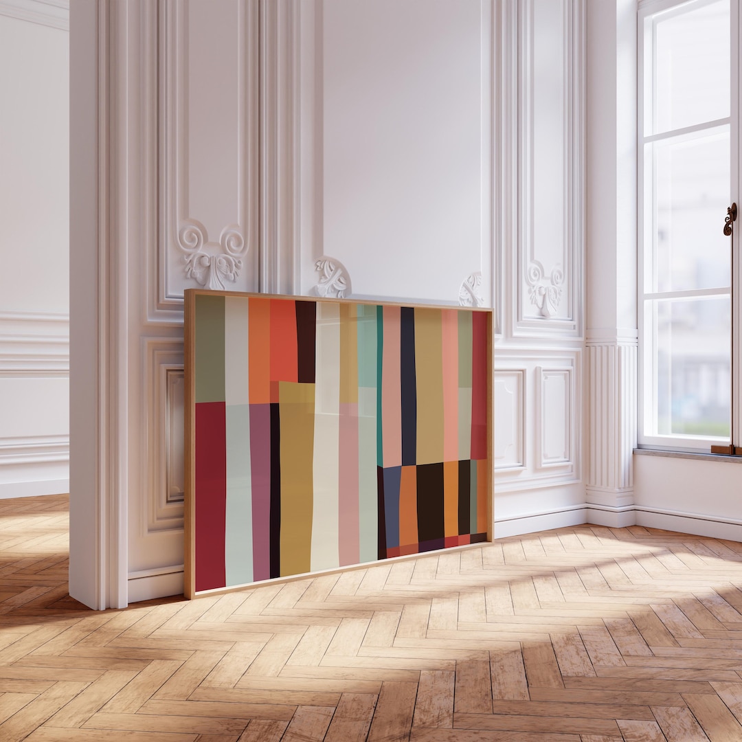 Bold Abstract Wall Art Colorful Print Large Modern Art Print - Etsy