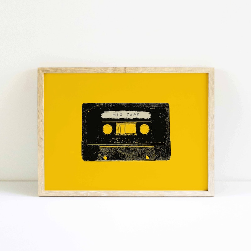 Cassette Tape Art - Etsy