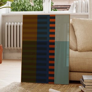 Large Bold Color Block Modern Art Print - Etsy