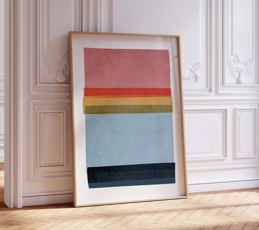 Cool Modern Abstract Art Print - Etsy