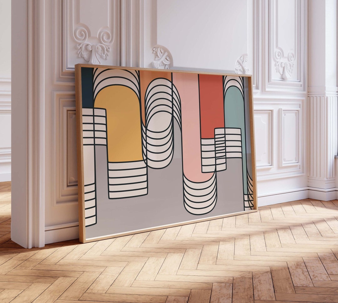 Cool Modern Abstract Art Print - Etsy