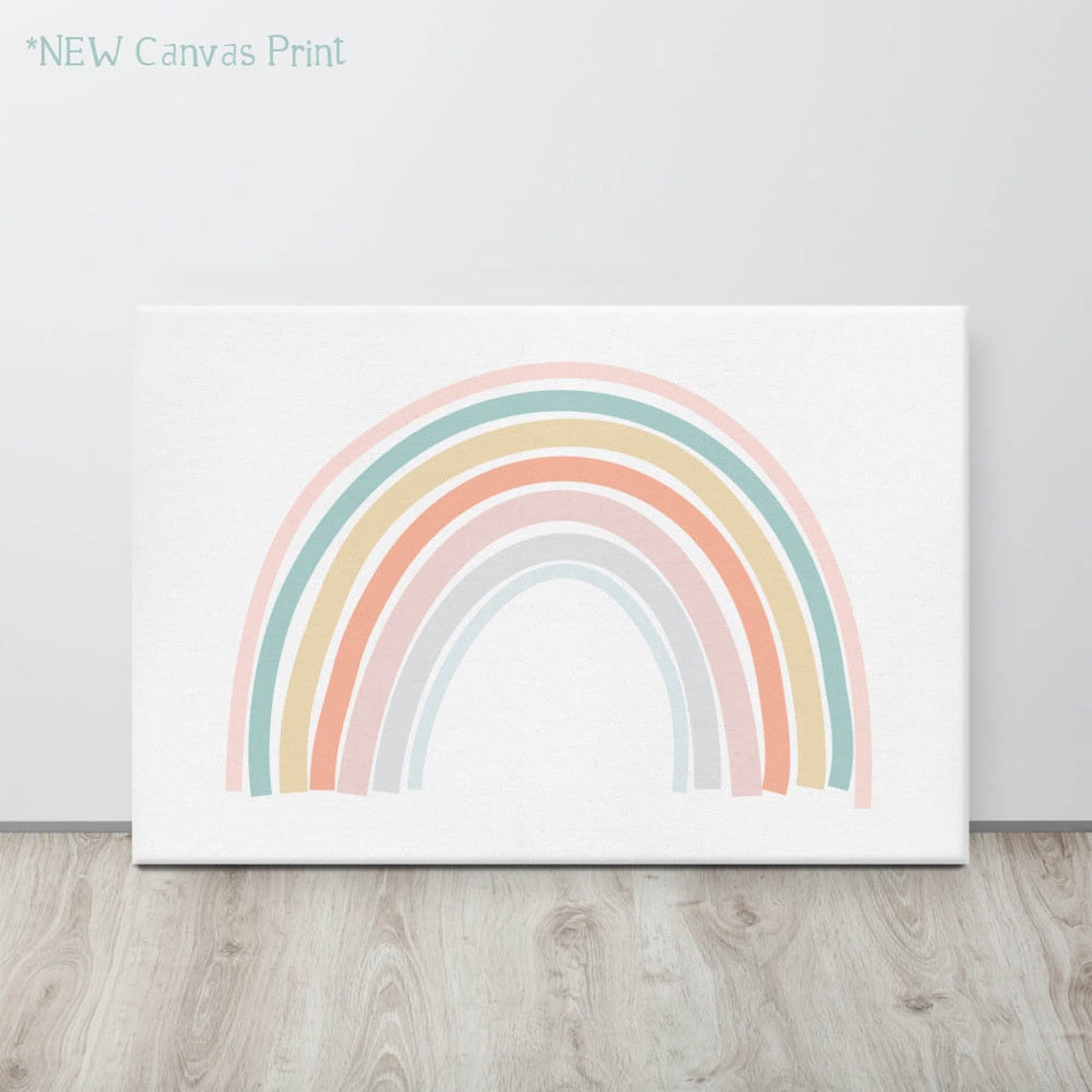 Rainbow Print Boho Rainbow Print Rainbow Wall Art Print | Etsy