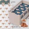 Woodland Nursery-woodland Crib Sheet-fitted Crib Sheet-knit Crib Sheet ...