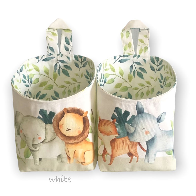 Safari Theme Nursery Decor-safari Storage Pods-jungle Storage - Etsy