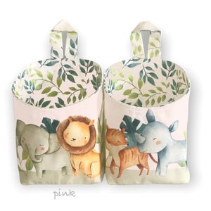 Safari Theme Nursery Decor-safari Storage Pods-jungle Storage Pods-baby ...