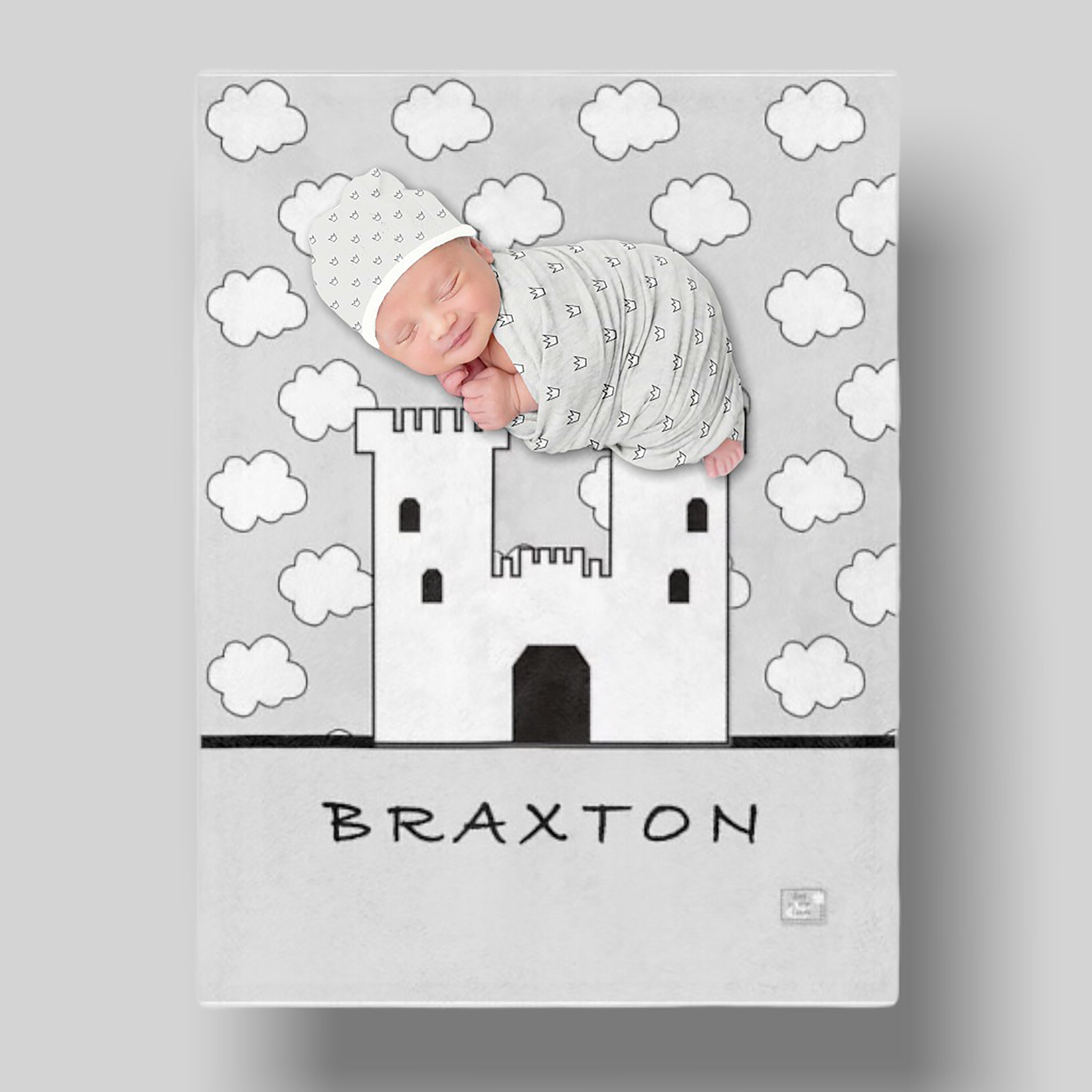 Fairytale Theme Baby Gift-fantasy Theme Baby Blanket-castle Baby ...