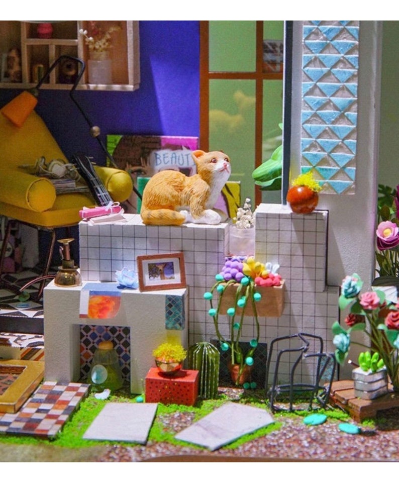 Front Porch LED Scene / Dollhouse / DIY - Etsy