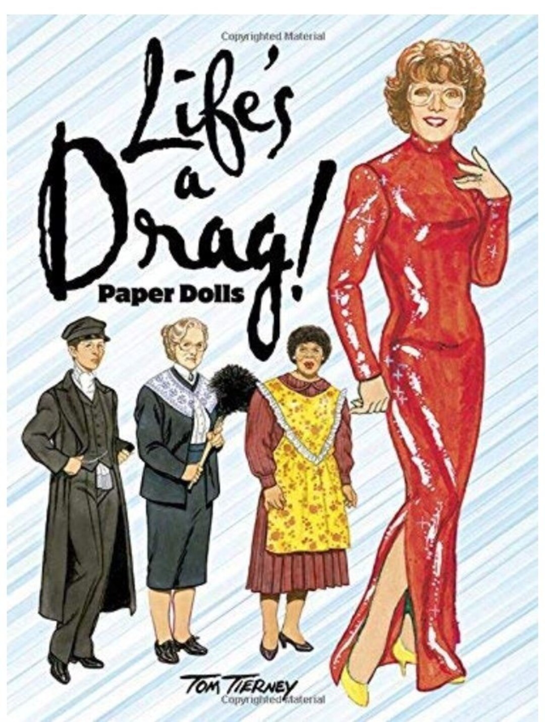 Lifes a Drag Paper Dolls Tootsie, Doubtfire Barbra Streisand - Etsy