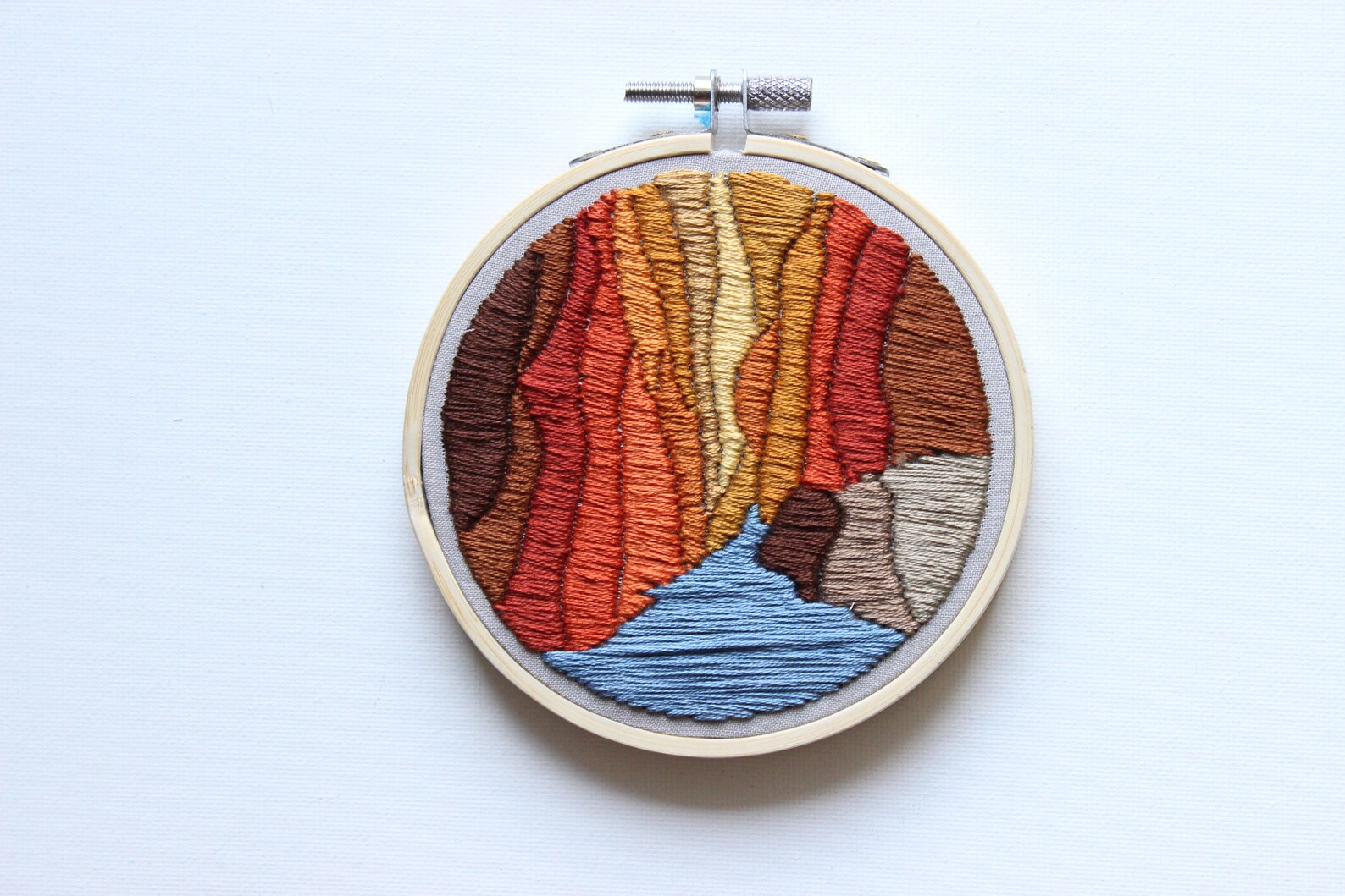 PATTERN ONLY - the Narrows, Zion National Park - DIY, Craft, Embroidery ...