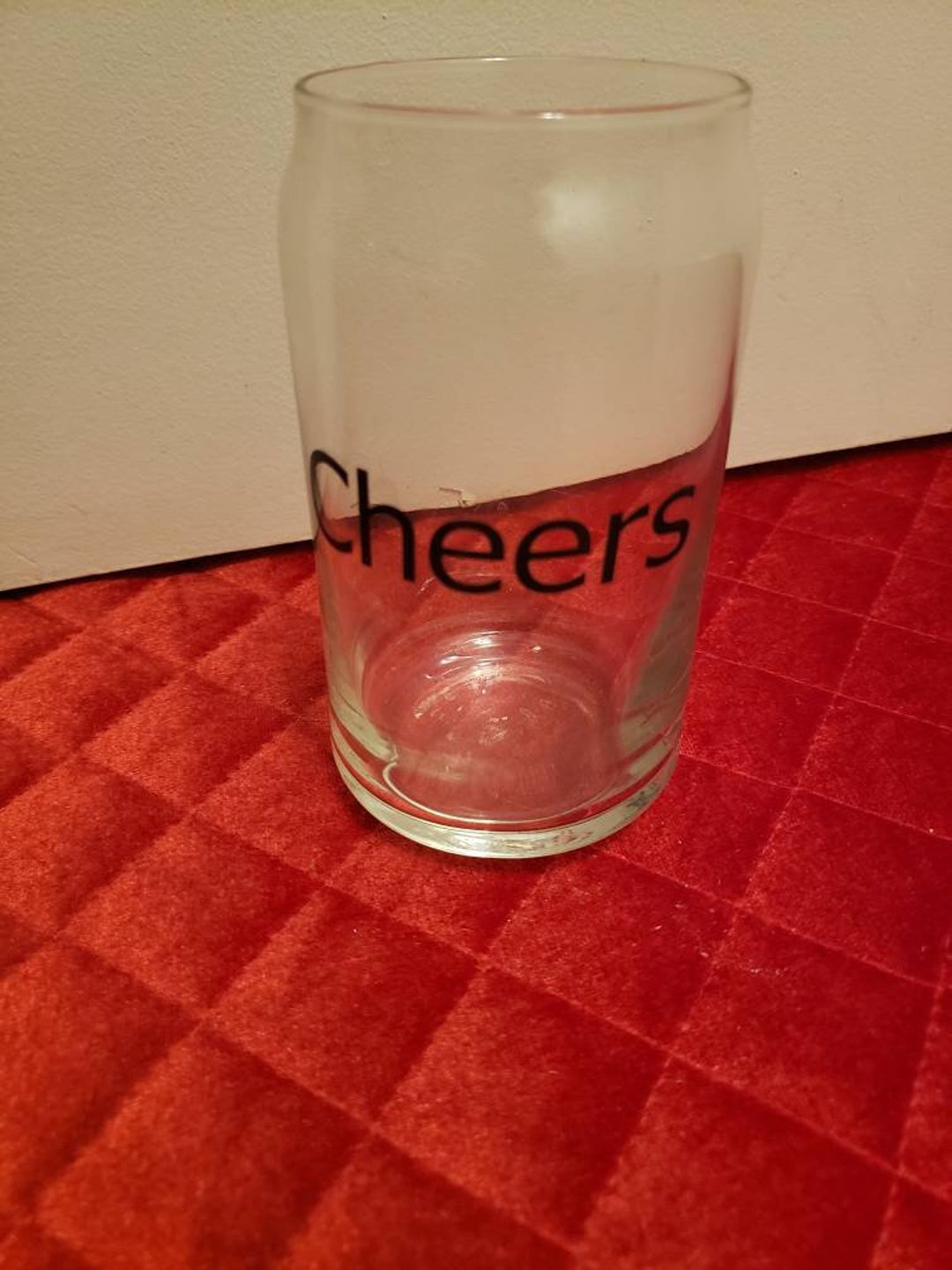 Cheers shaped Like Beer Can Glass - Etsy