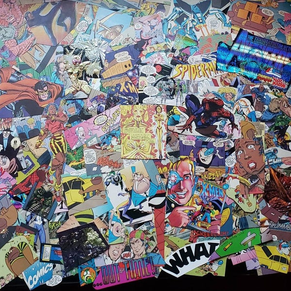 Comic Collage - Etsy