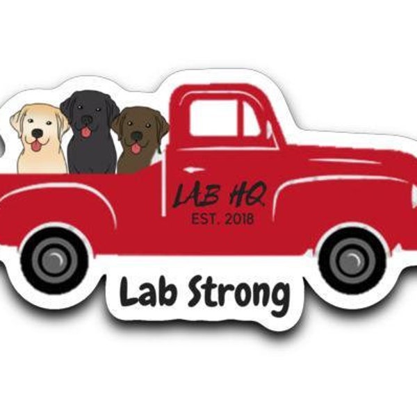 Labrador Retriever Decals Love Your LAB From Lab HQ, iPhone Decals ...