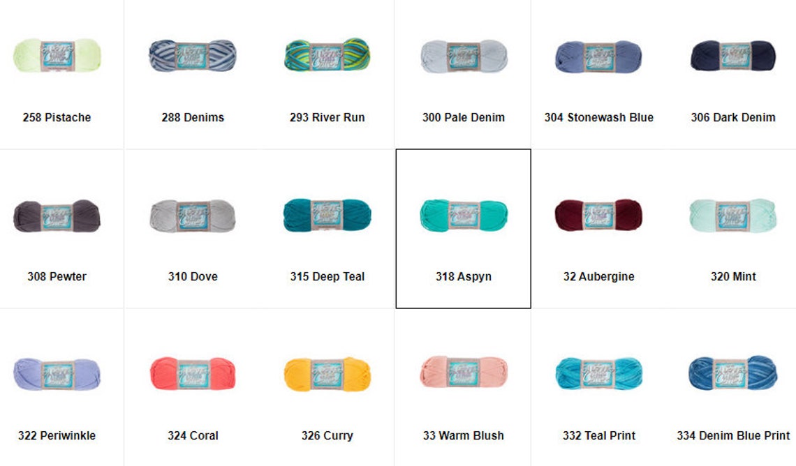 I love this cotton brand yarn various colors price per skein | Etsy