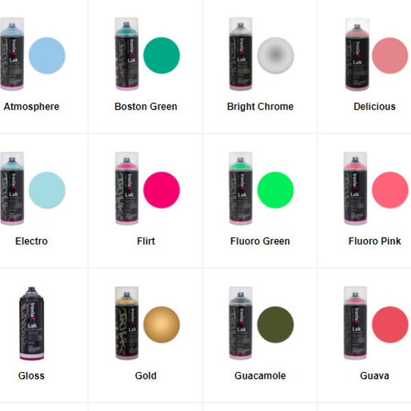 Acrylic Spray Paint - Etsy