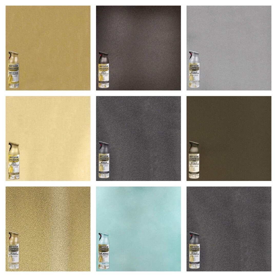 Rust-oleum® Universal® Metallic All-purpose Spray Paint 11 Oz. Various ...