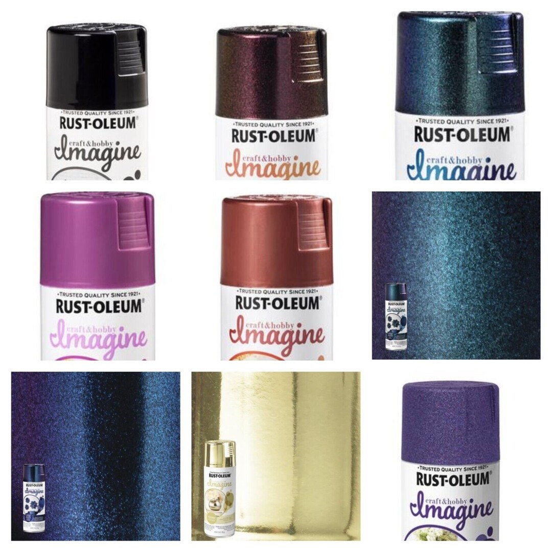 Rust-oleum® Imagine Spray Paint Various Colors New - Etsy Canada