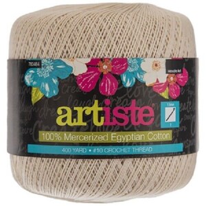 Artiste Cotton Crochet Thread 10 Various Colors New Price per Skein - Etsy