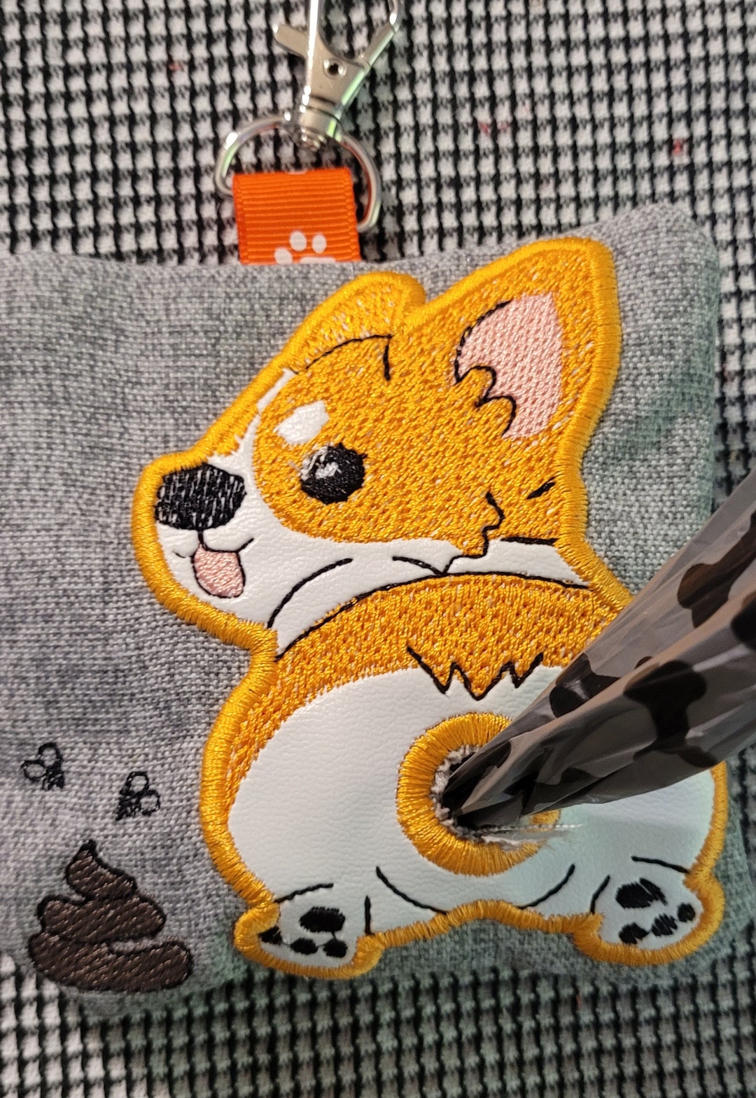 Corgi Poop Bag Holder - Etsy