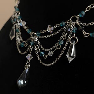 Fantasy Elf Fairy Mermaid Inspired Tiered Chain Necklace for a Queen or ...