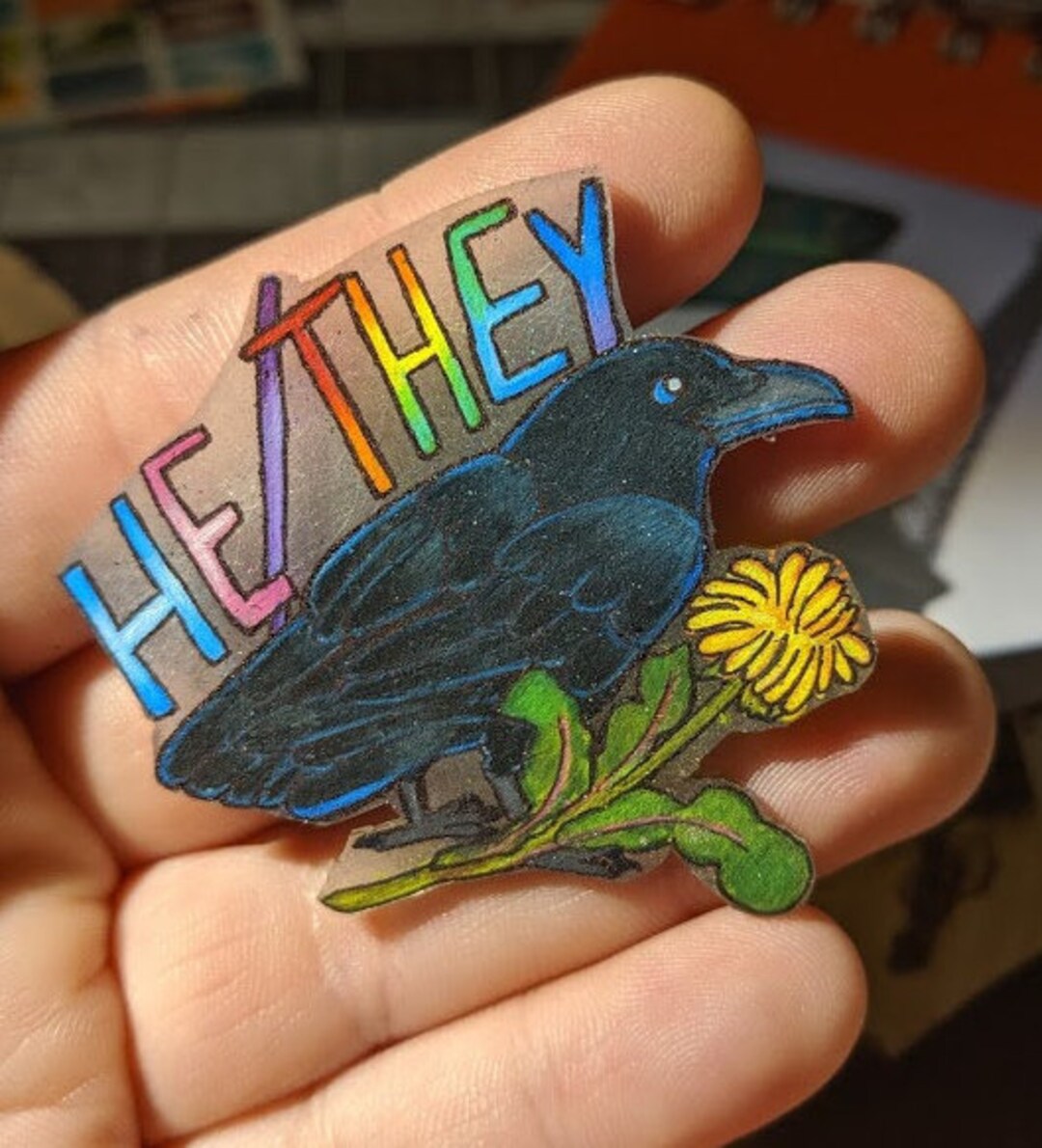 Custom Pronoun Pin - Etsy Canada