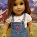 Farm Girl Overalls for 18-inch Dolls - Etsy