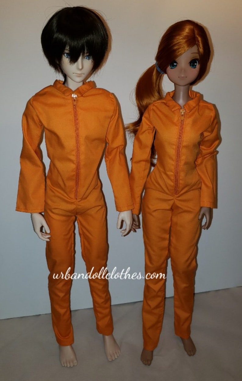 Orange Prison Jumpsuit for Smart Doll Boys and Girls - Etsy