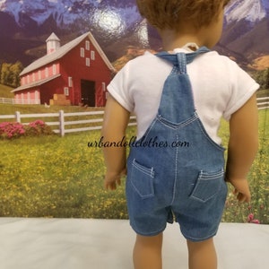 Overalls for 18-inch Boy Dolls - Etsy