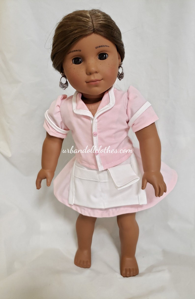 Waitress Outfit for 18-inch Doll - Etsy