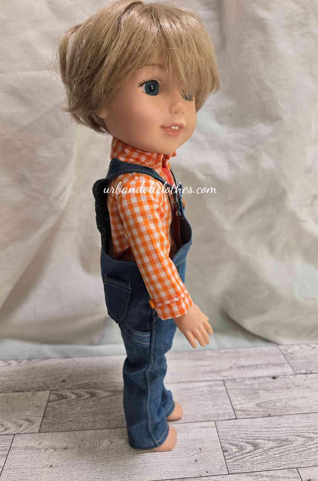 Overalls for 14-inch Dolls - Etsy