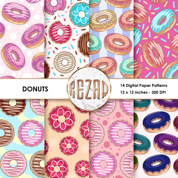 Donut Scrapbook - Etsy