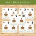Preschool Playdough Mat Thanksgiving Activity – Turkey Counting Game ...