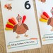Preschool Playdough Mat Thanksgiving Activity – Turkey Counting Game ...