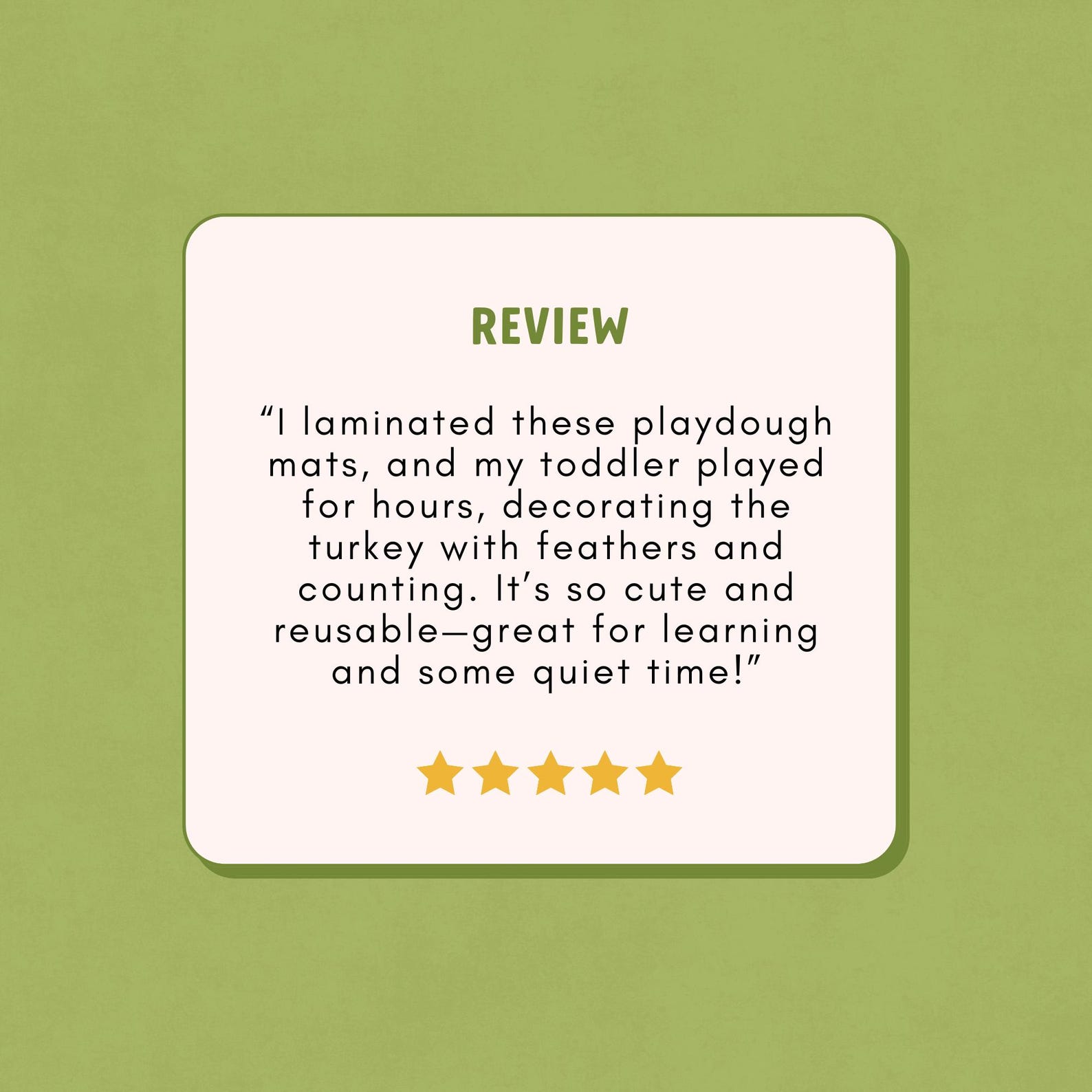 Preschool Playdough Mat Thanksgiving Activity – Turkey Counting Game ...