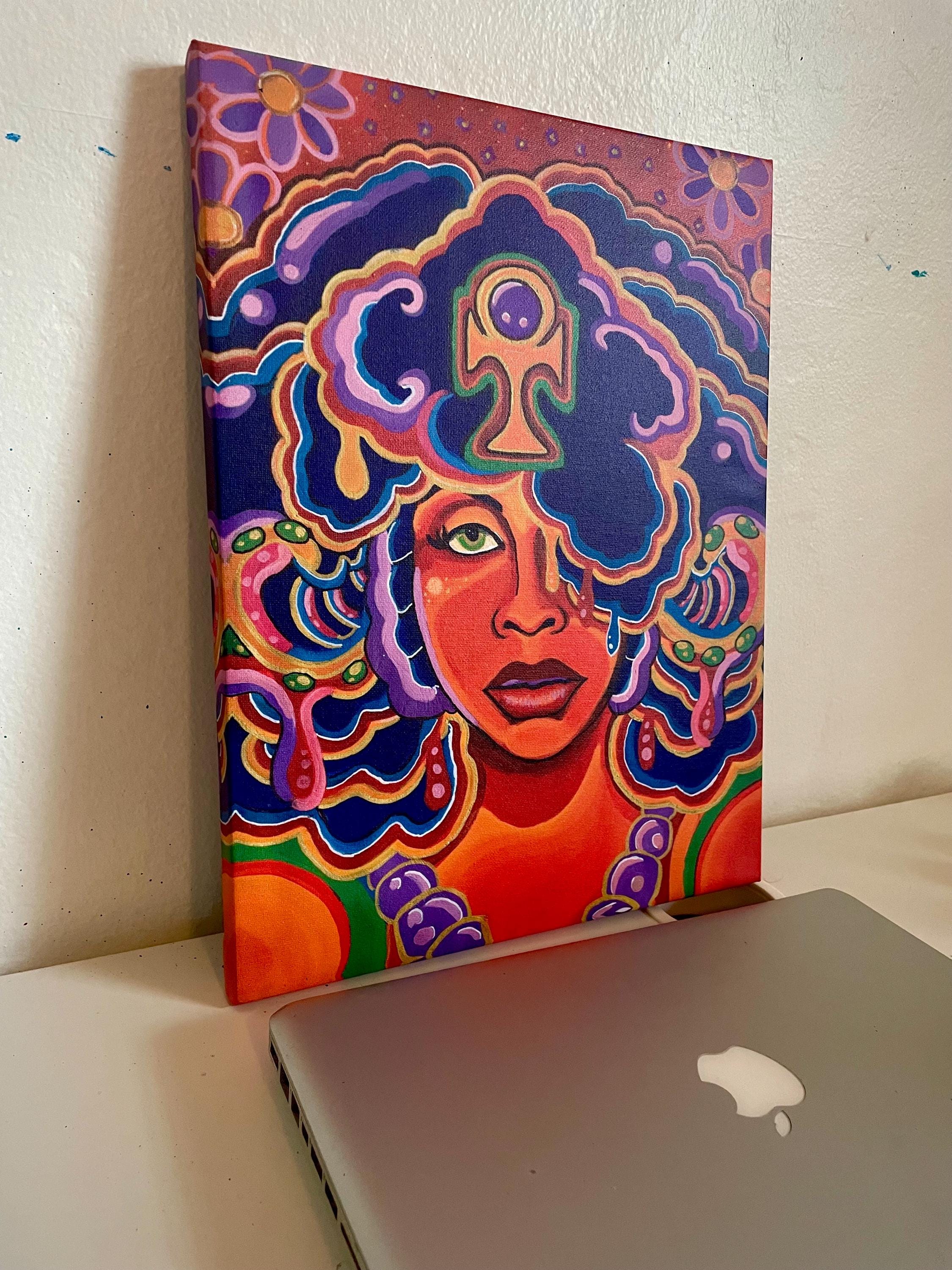 Erykah Badu Painting - Etsy