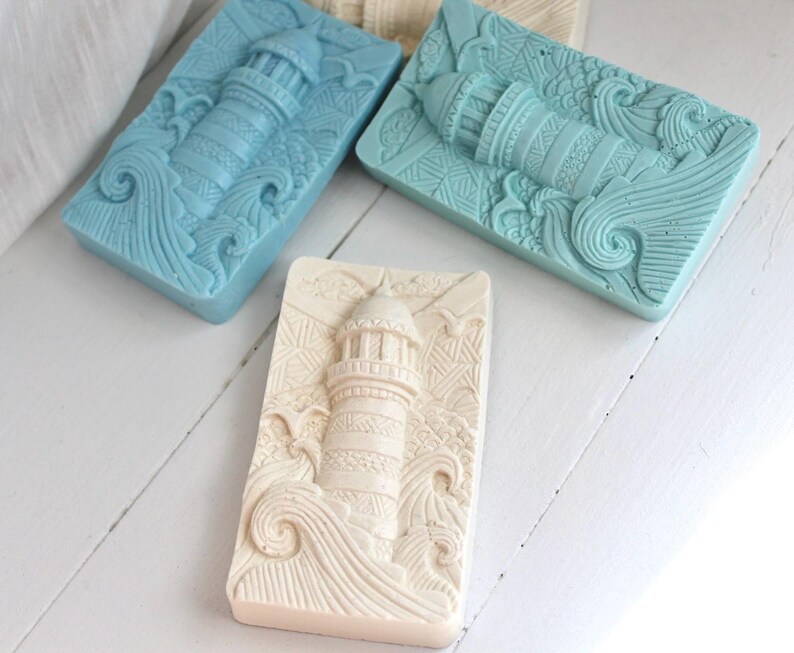 Lighthouse Soap – Guest Gift Soap Favors for Beach Wedding, Bridal ...