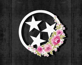 Tri star flag | Etsy