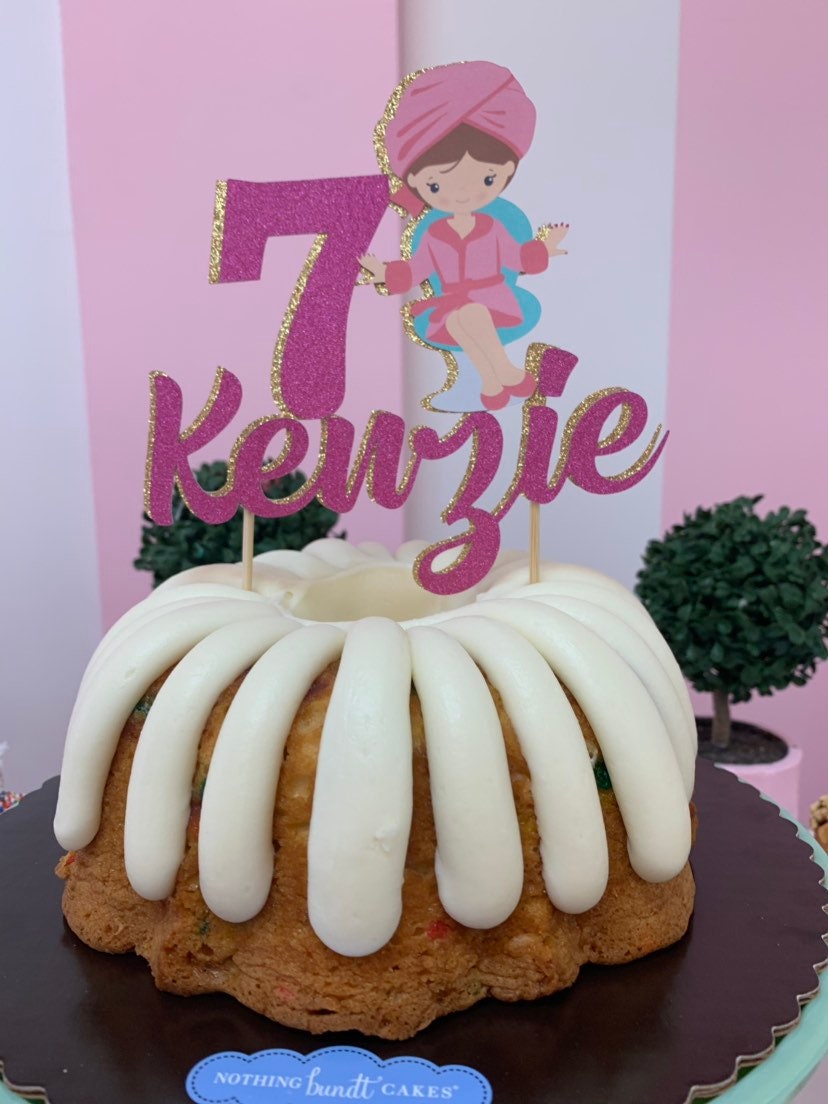 Spa Cake Topper - Etsy